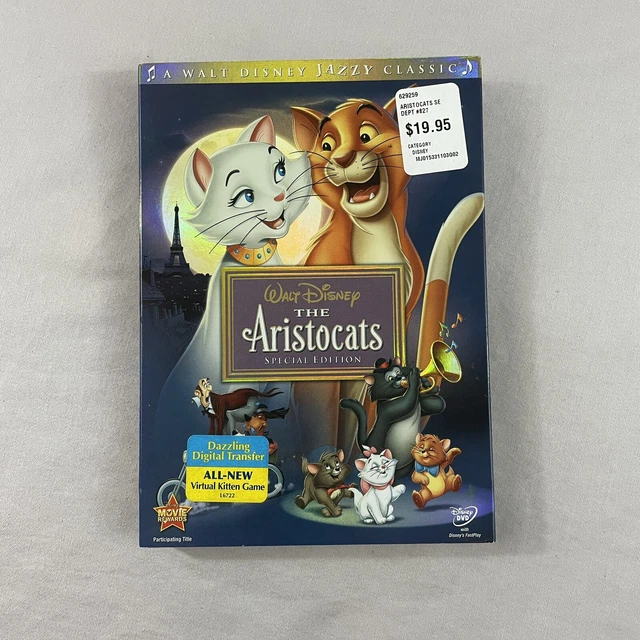 WALT DISNEY THE Aristocats (DVD, 2008, Special Edition) Jazzy Classic ...