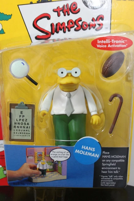 FIGURA DE ACCIÓN HANS MOLEMAN Simpson WoS 199237 World Springfield 2001 ...