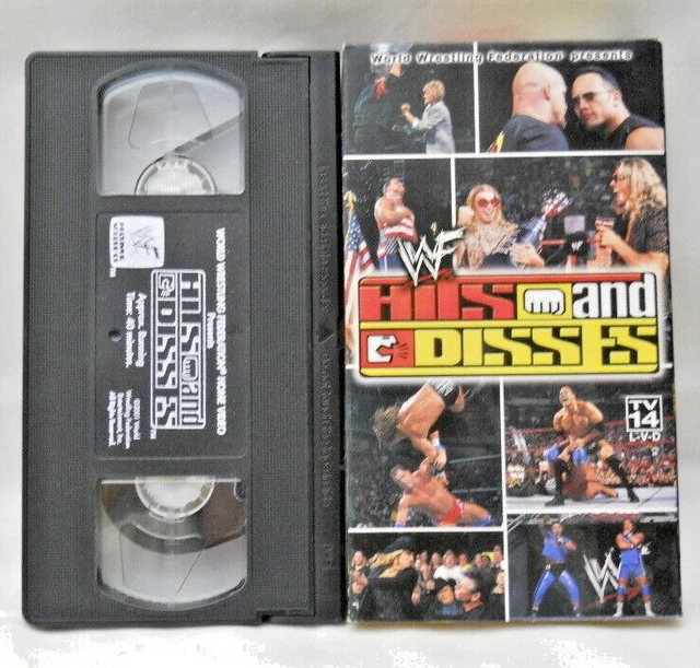WWF WCW 2001 VHS HITS AND DISSES Kurt Angle The Rock Shane McMahon ...