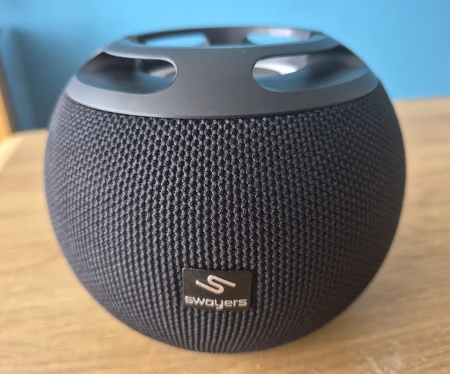 SWAYERS HGT PORTABLE Bluetooth Wireless Speaker 10W RMS USB Input Black ...