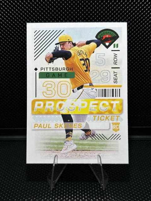 2024 PANINI PROSPECT Edition Paul Skenes RC Prospect Ticket #159 Pitt ...