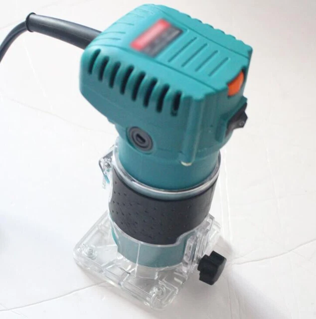 ELECTRIC WOOD TRIMMER Palm Router Laminate Joiners Working Hand Carving ...