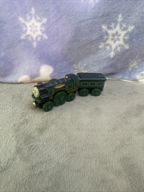 THOMAS THE TANK Engine & Friends, Emily & Her Tender Wooden Train £6.00 ...