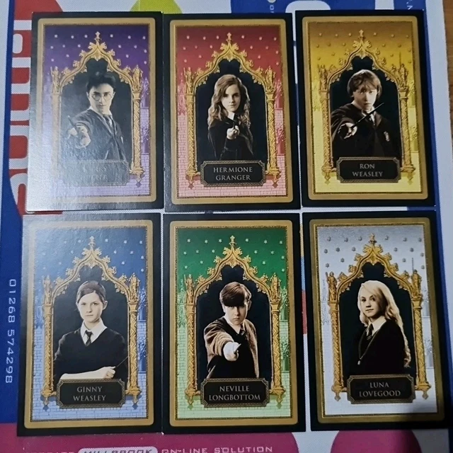 CLUEDO HARRY POTTER Edition 2008 Replacement Student Character Cards £ ...