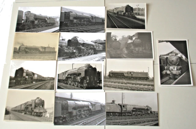 24 PHOTOS OF LNER Class A1 4-6-2s in LNER & BR liveries – job lot £14. ...