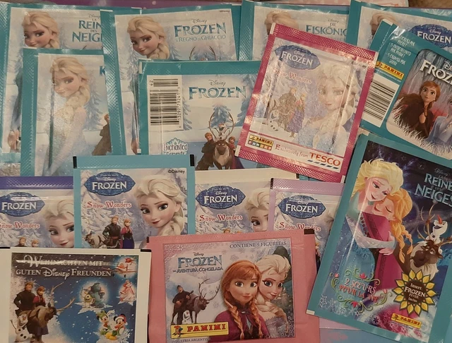 DIFFERENT PACKET PANINI Disney Frozen pochette bustina tüte sobre pack ...