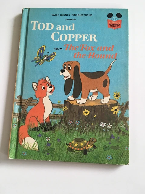 WALT DISNEY TOD and Cooper from The Fox and the Hound Box 1981 ...