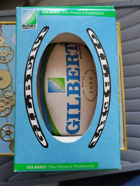 VINTAGE MINI GILBERT Rugby Ball Official Match Ball Rugby World Cup ...
