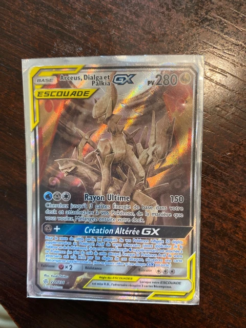CARTE POKÉMON ARCEUS, Dialga et Palkia GX 221/236 EUR 3,83 - PicClick FR
