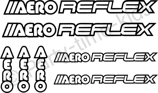 OLD SCHOOL BMX Custom Aero Reflex Decals Stickers £15.00 - PicClick UK