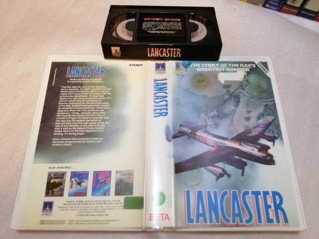 LANCASTER.....THE LEGENDARY (1983) - RARE Thorn/EMI Video BETA not Vhs ...