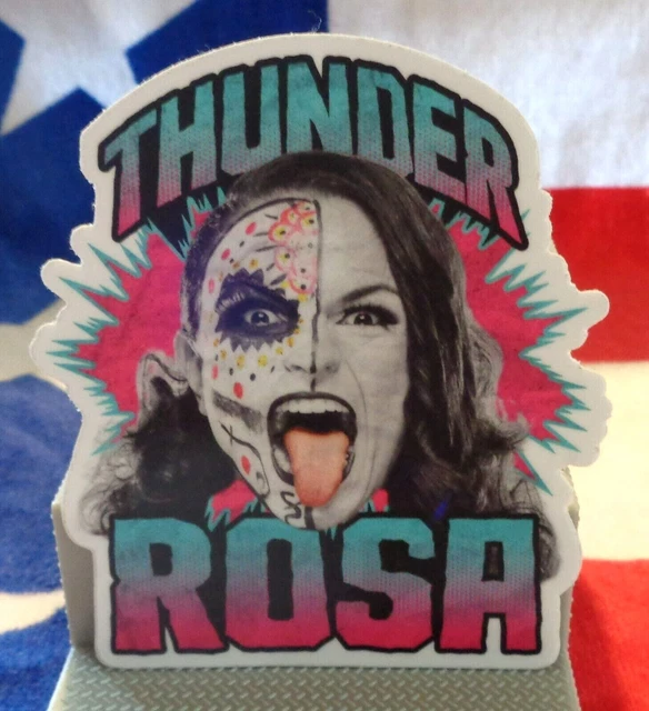 🔥AEW🔥OFFICIAL & EXCLUSIVE🔥THUNDER ROSA STICKER🔥Wrestling Collectible🔥 £ ...