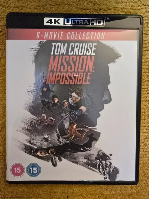 MISSION: IMPOSSIBLE - The 6-Movie Collection (4K UHD) Tom Cruise £40.52 ...