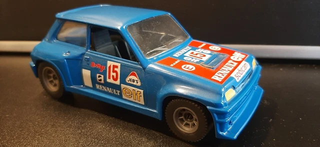 RENAULT R5 TURBO, elf, Nr. 15, Tonka / Polistil, 1:22, blau EUR 18,00 ...