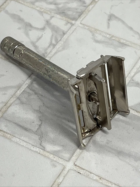 GILLETTE SUPER SPEED 1940s (pre-date codes) Vintage Double-edge Safety ...