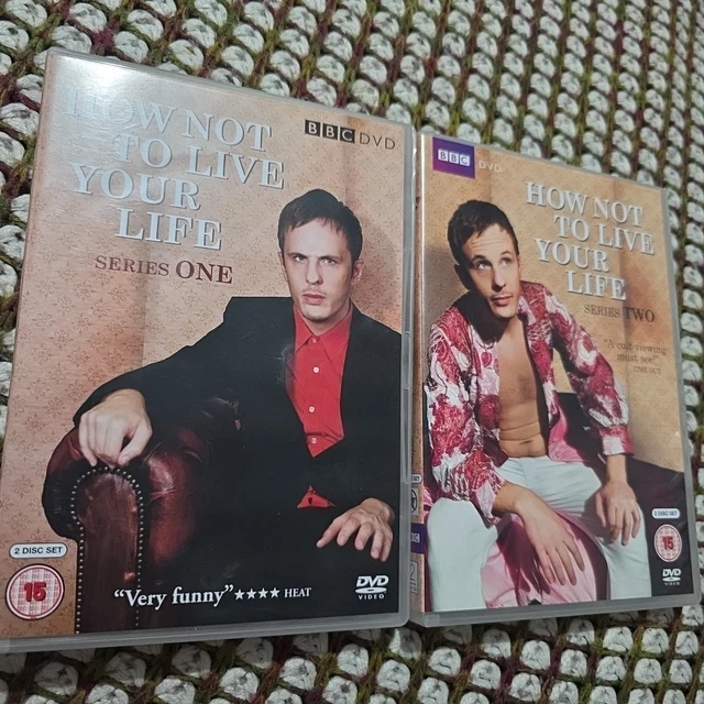 HOW NOT TO Live Your Life - Series 1 & 2 Complete DVD BBC comedy 2009 ...