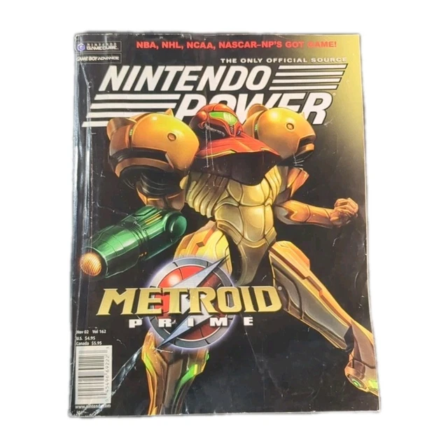 NINTENDO POWER MAGAZINE Vol 162 METROID Prime w/all posters & Stickers ...