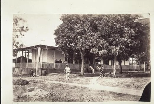 ABOKOBI LIVING QUARTERS of the missionaries early 1900s Old Photo $9.50 ...