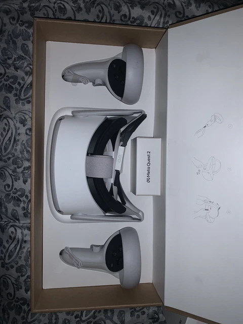 META OCULUS QUEST 2 128GB Standalone VR Headset - White TERREBONNE MEET ...