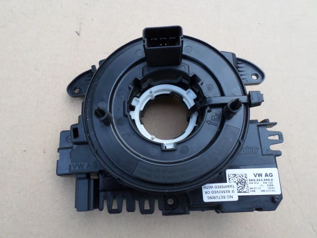 VW AUDI SKODA Seat Steering Wheel Squib Slip Ring Clockspring ...