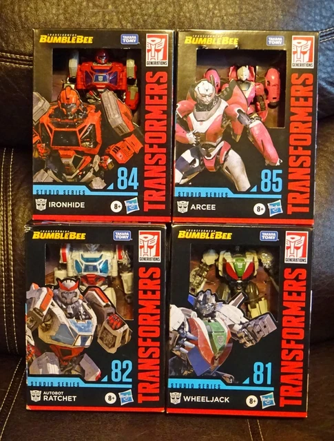 TRANSFORMERS STUDIO SERIES Bumblebee Movie Ratchet, Ironhide, Arcee, Wheeljack EUR 131,14 ...
