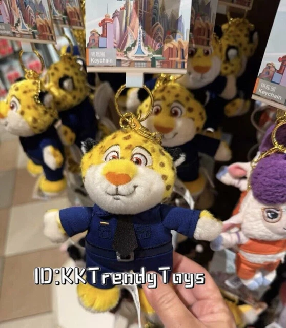 DISNEY AUTHENTIC 2025 Zootopia benjamin plush keychain shanghai ...