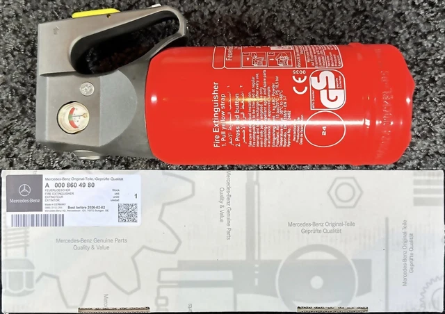 MERCEDES-BENZ FEUERLÖSCHER MIT Feuerlöscher-Halter A0008604980 ...