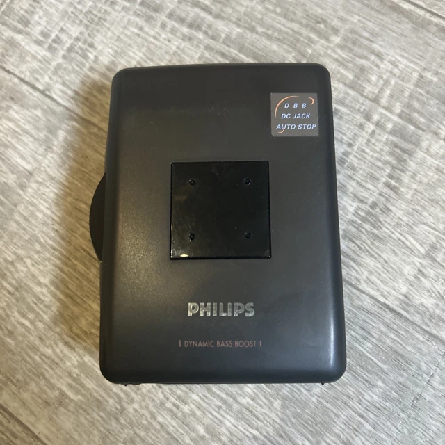 PHILIPS AQ 6421 Walkman Stereo Cassette Player, 90s Vintage Fonctionne ...