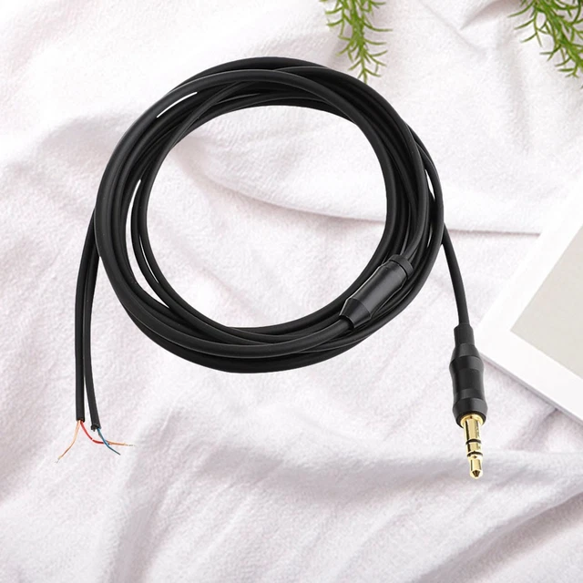 2 COUNT EARPHONE Upgrade Cable Diy Headphone Headset Wire Repair £10.58 ...