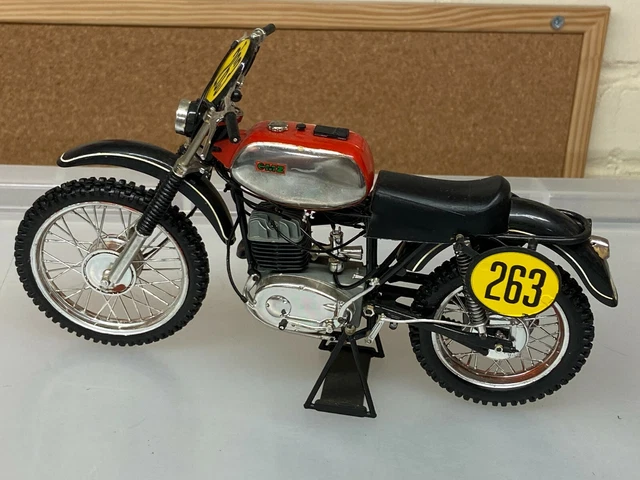 PROTAR MZ 250 Motorcycle, 1/9 scale built & finished for display, very ...