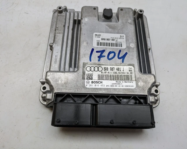AUDI Q5 MK1 8R Engine Ecu Control Module Unit 3.0 Tdi Diesel 2010 ...