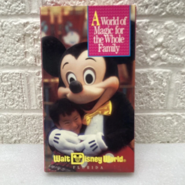 VTG‼ 1996 WALT Disney World Resort Vacation Planning Promo VHS • VGUC‼ ...