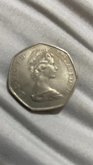 OWN A RARE 1973 UK Entry to the European Economic Community (EEC) 50p ...