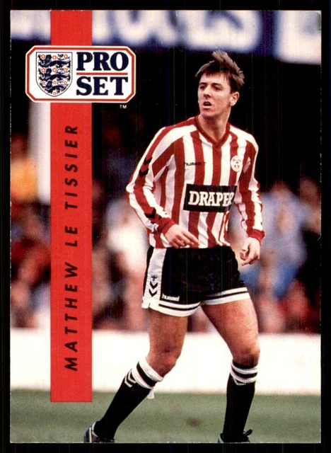 1990 PRO SET Matthew Le Tissier RC Southampton #211 $1.35 - PicClick CA