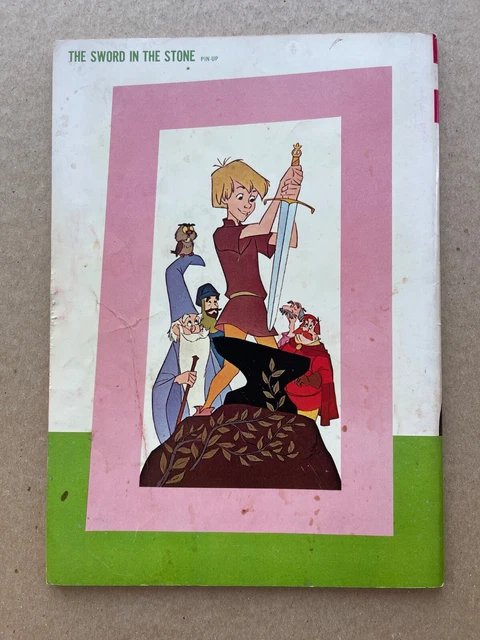 WALT DISNEY'S SWORD in the Stone Comic 1963 Madam Mim, Wart, Merlin, FN ...