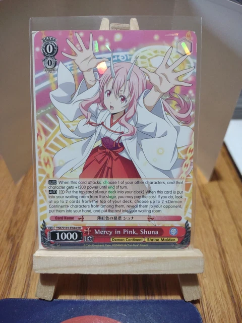 WEISS SCHWARZ MERCY in Pink, Shuna That Time I Got Reincarnated as a ...