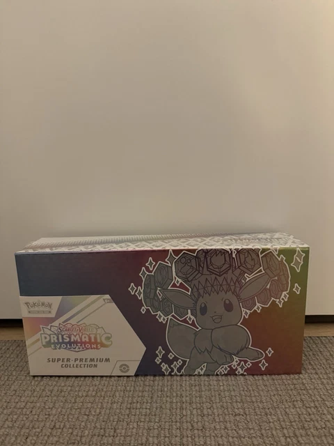 POKÉMON TCG PRISMATIC Evolutions Super Premium Collection SPC - SEALED ...