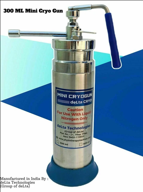 CRYO CONTAINER 300 ml Mini Cryo Can Liquid Nitrogen Sprayer LNC Cryo ...