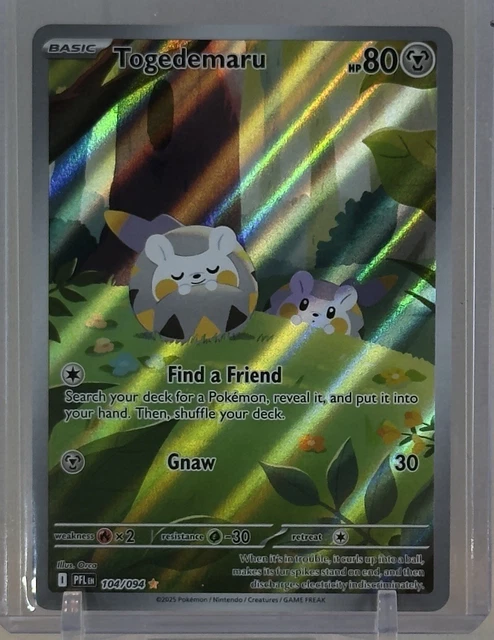 TOGEDEMARU 2025 POKÉMON TCG #104/094 Phantasmal Flames Illustration ...