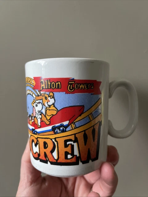 ALTON TOWERS RARE Vintage Mug 80s Souvenir Henry Hound the Corkscrew £5 ...