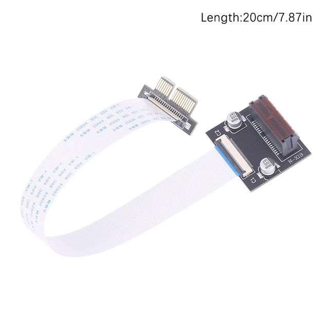 PCI-E1X FPC PCI-E Express 1X Riser Extension Single Slot High Speed Ca ...