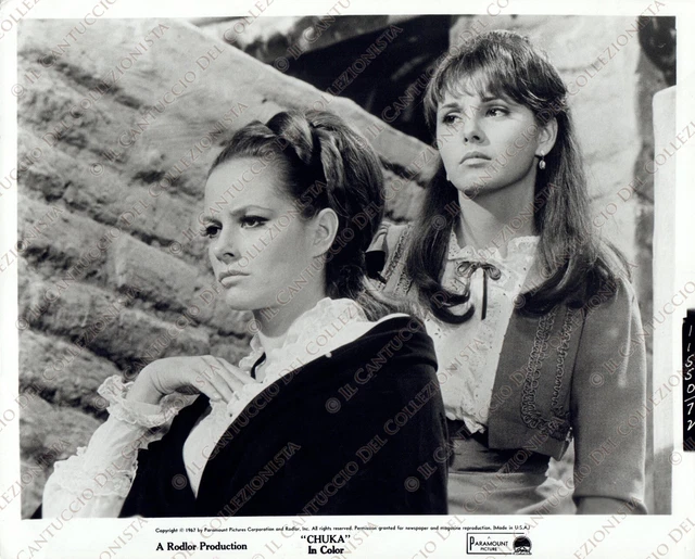 1967 FILM CHUKA Luciana PALUZZI Angela DORIAN actress Gordon Douglas ...