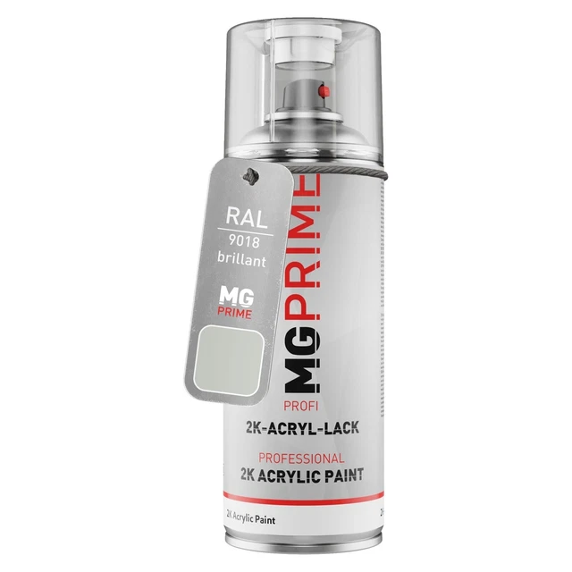 RAL 9018 BLANC papyrus Papyrus white brillant acrylique bombe aérosol ...