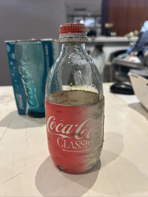 VINTAGE COCA-COLA CLASSIC Bottle W/Styrofoam Wrapper 16 Oz. $14.99 ...