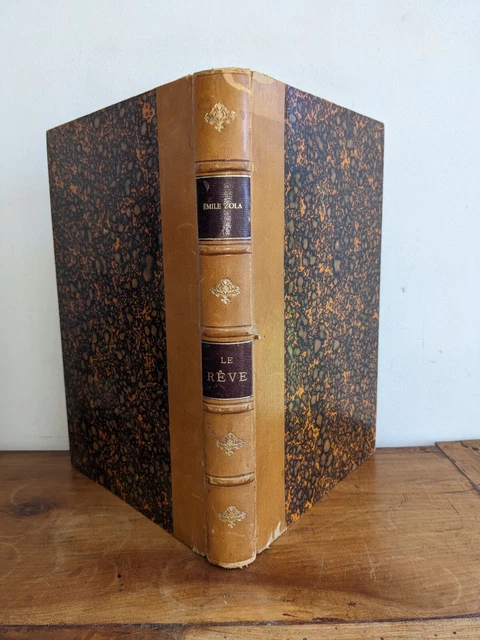 LIVRE ANCIEN-EMILE ZOLA - Le rève- 1 ère édition illustrée -1892 EUR ...