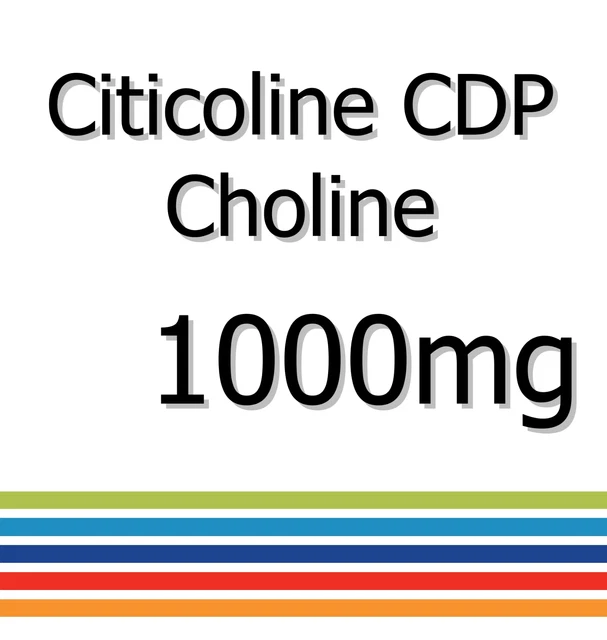 CITICOLINE CDP CHOLINE 1000mg x 30 Tablets - Reduced Stress £5.75 ...