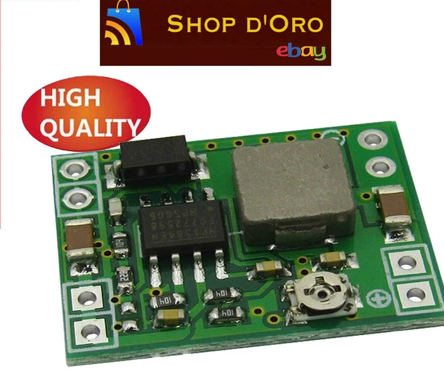 REGOLATORE TENSIONE DC-DC step down 0.8-20V 3A MP1584EN EUR 4,49 - PicClick IT