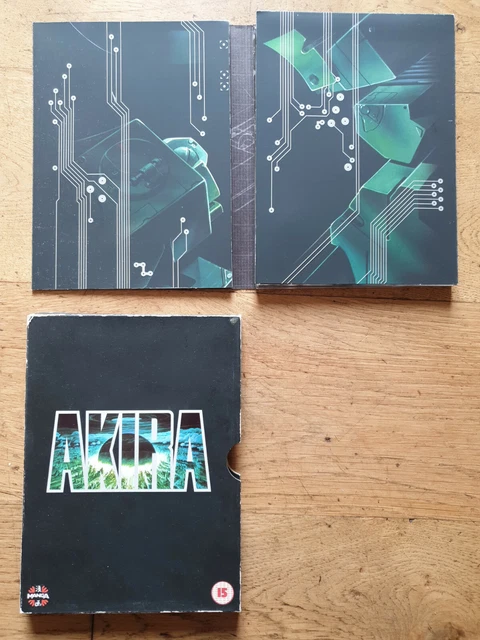 AKIRA ULTRA RARE Sample Limited Edition 2 DVD Set Collectible Sticker ...