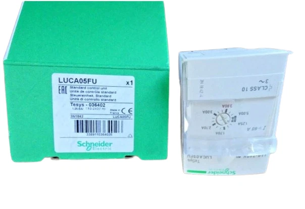 SCHNEIDER ELECTRIC LUCA05FU Control Unit 1.25-5a Tesys 036402 £49.99 ...