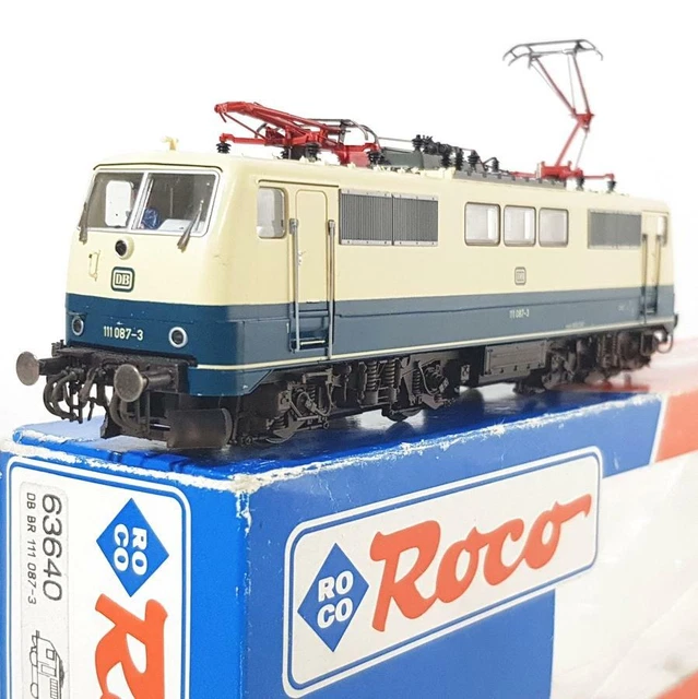 ROCO 63640 HO - German Db Class Br 111 Electric Loco 111 087-3, Dcc ...